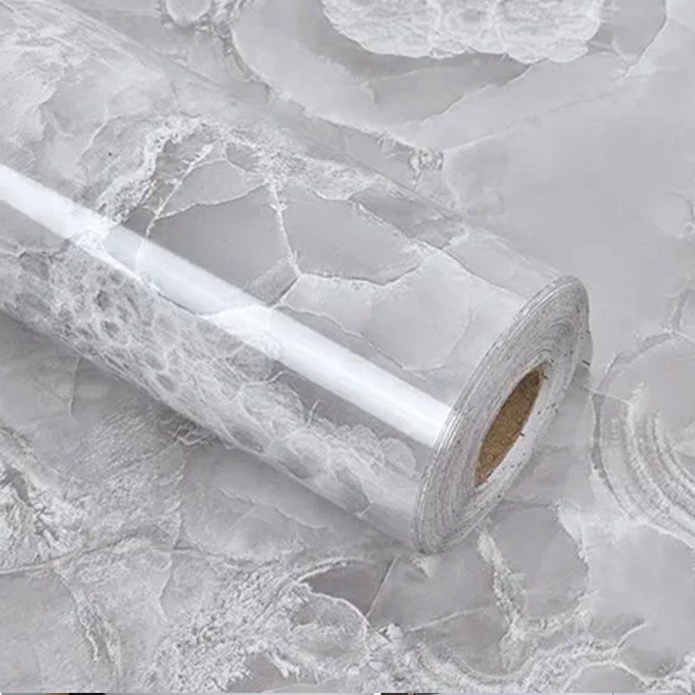Vinil Autoadherible Tipo Mármol Gris Adhesivo para Decorar 40 cm x 3 m ...